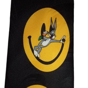 Warner Bros. | Accessories | Looney Tunes Neck Tie Smiley Faces Taz ...
